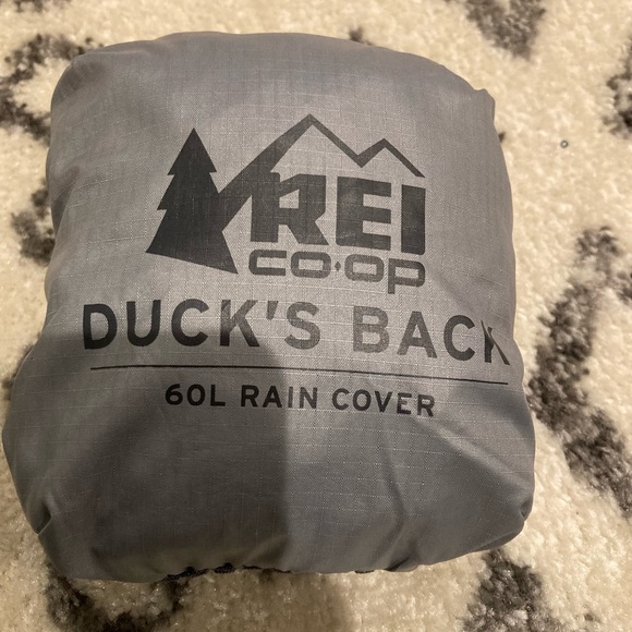 REI | Bags | Rei Coop Ducks Back 6l Rain Cover For Backpacking Bag Grey ...